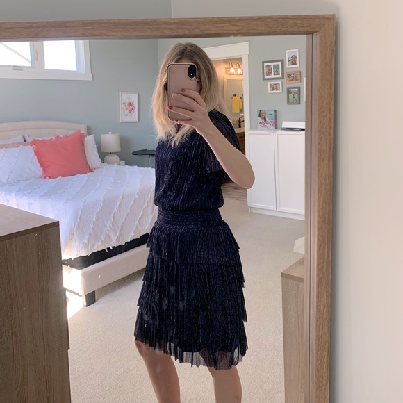 MSK | Dresses | Msk Navy Party Dress | Poshmark